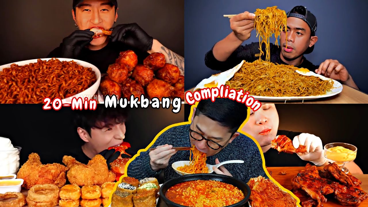 Top Male Mukbangers in Action | Ultimate Mukbang Compilation 2025 - YouTube