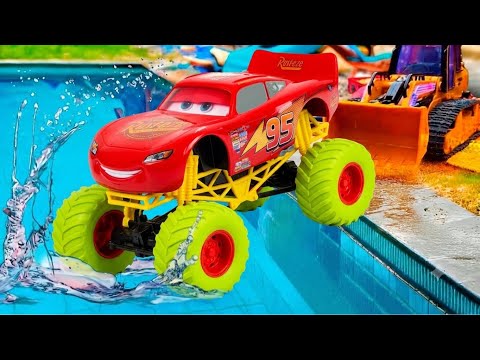 Disney Pixar Cars toys Review | Lightning McQueen, Finn McMissile, Mack, Doc Hudson,Cruz Ramirez