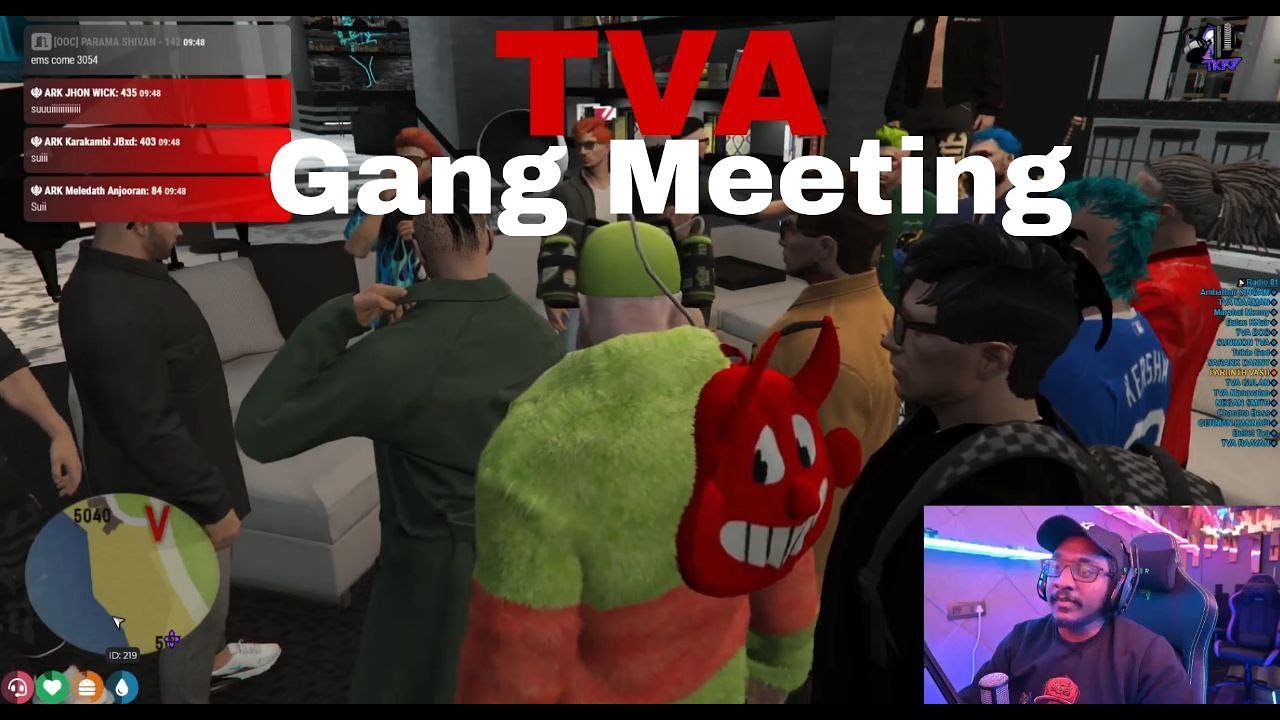 TVA Gang Meeting🔥💵 | TVA | #eaglegaming #blindrebel #loco #tva # ...