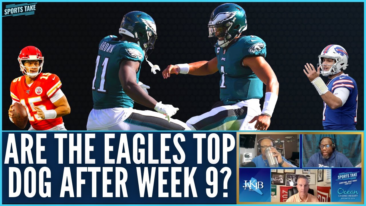 Where Do Eagles Stand After NFL Week 9? Sports Take Discusses - YouTube