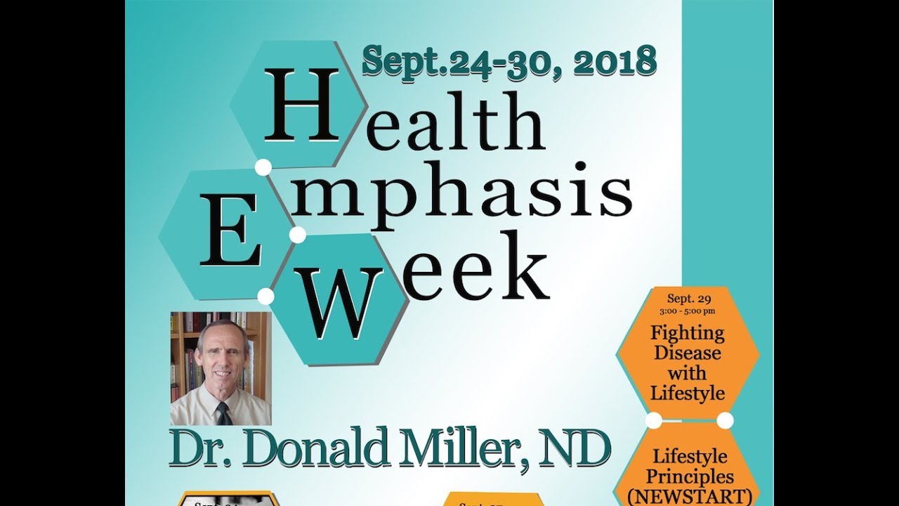 Health Emphasis Week "Natural Remedies" - YouTube