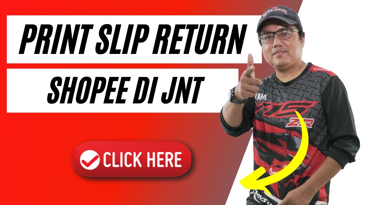 Print Waybill Return Shopee Percuma di Pejabat JnT - YouTube