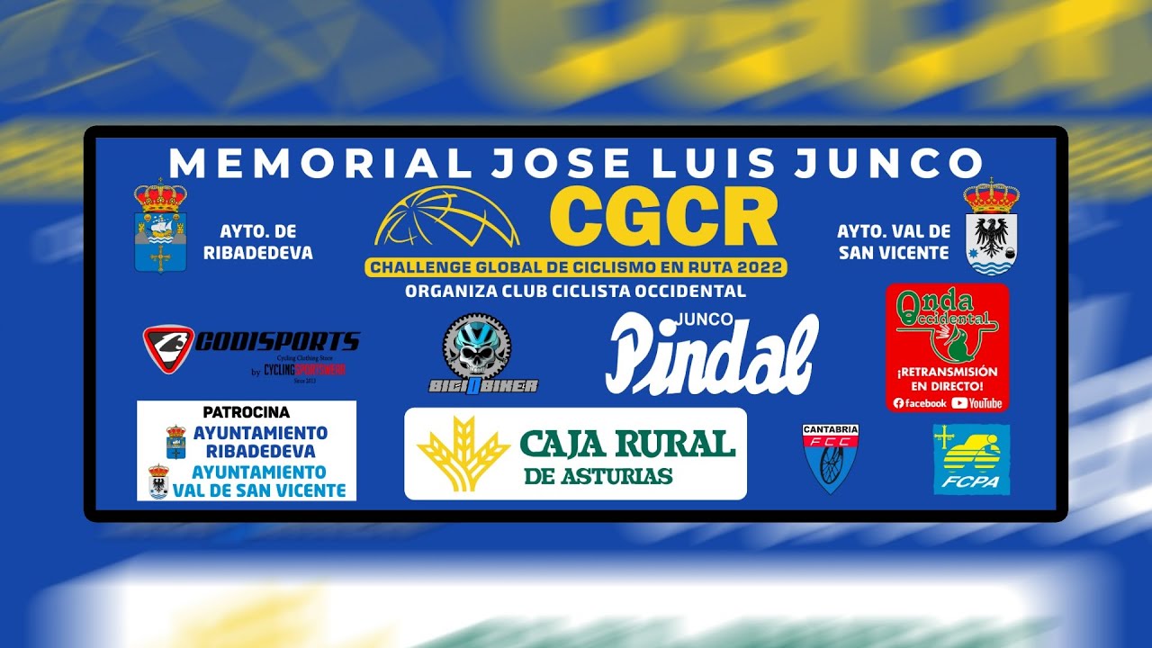 Memorial Jose Luis Junco 2022 | CGCR Challenge Global de Ciclismo en Ruta - YouTube