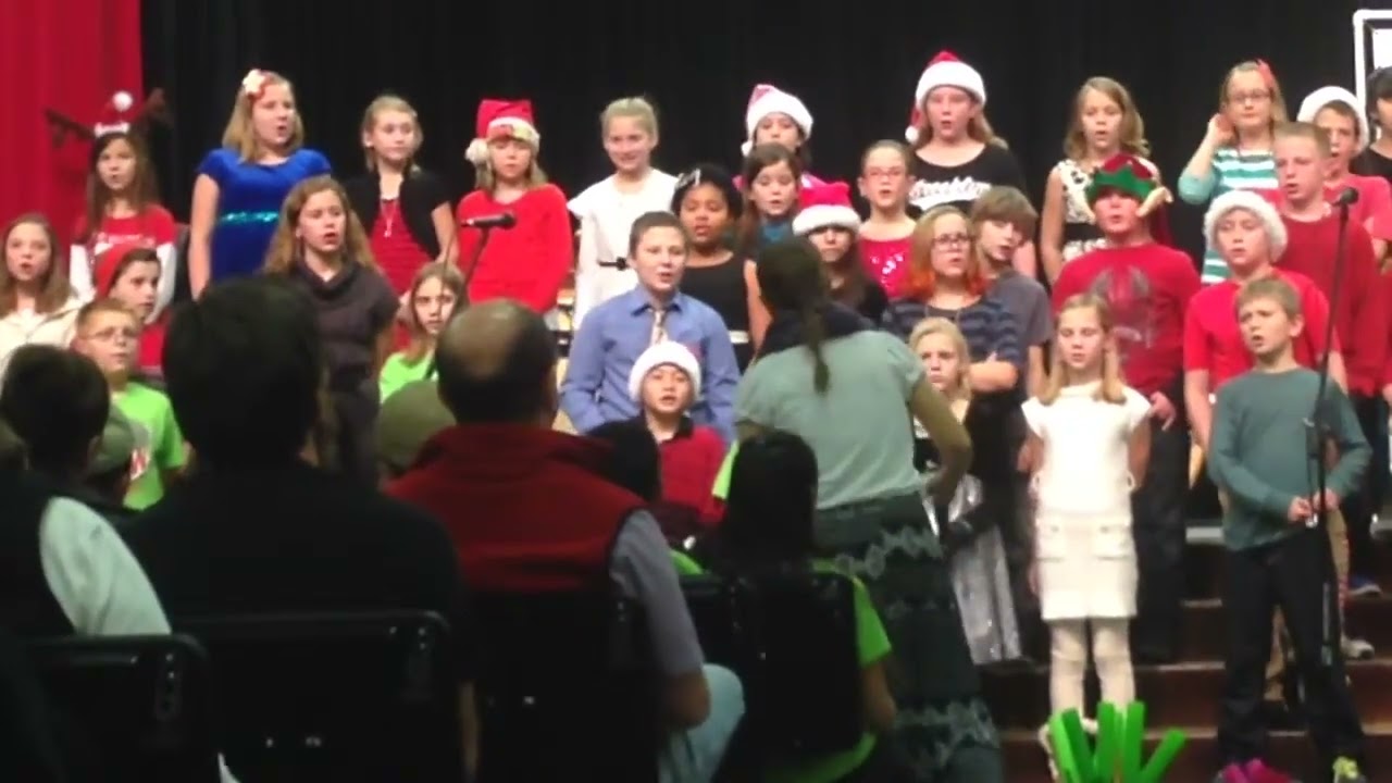 Jason Lee Elementary Winter Wonderland Program - YouTube