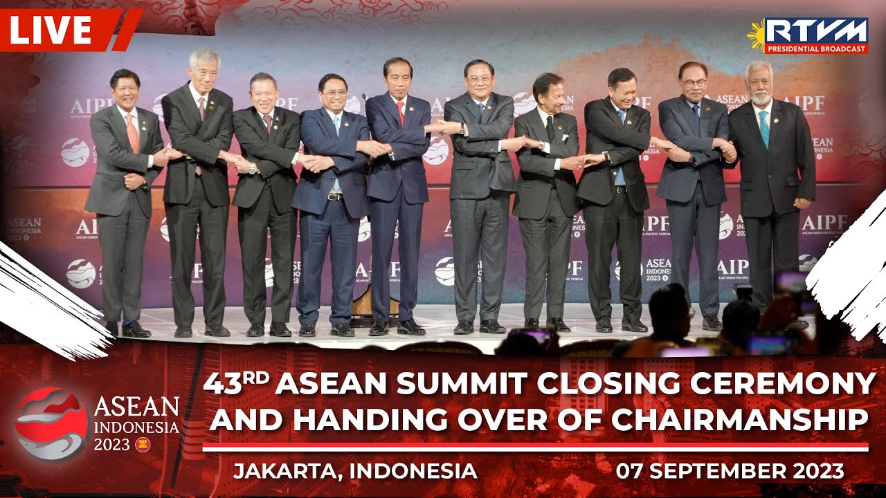 Closing Ceremony Of The 43rd Asean Summit And Related Summits And
