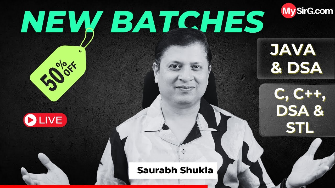 New Batches Sunday Live Mysirg Youtube