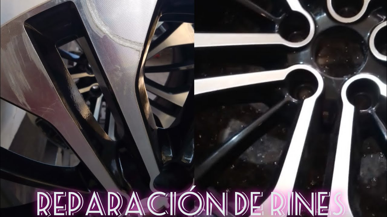 Rines raspados ? cómo y dónde reparar mis rines y Diamantado. - YouTube