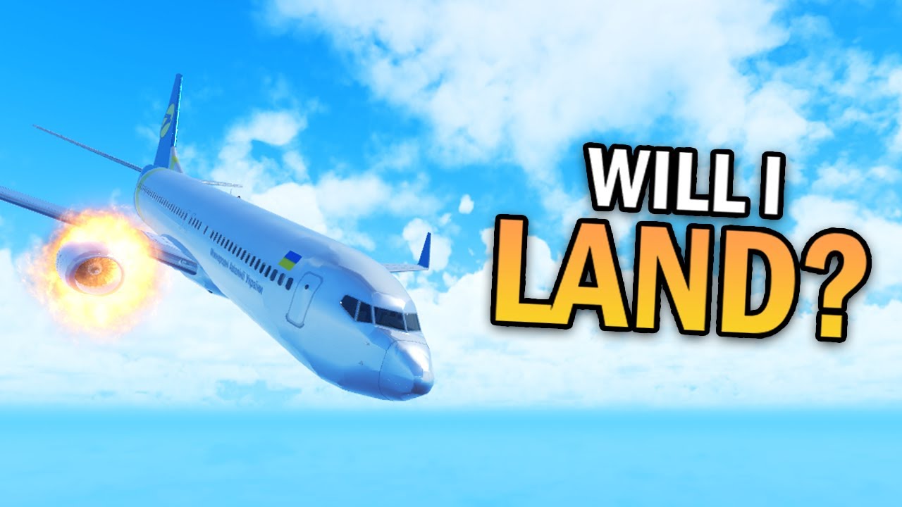 CAN I SUCCESSFULLY LAND A PLANE? (Roblox Emergency Landing) - YouTube