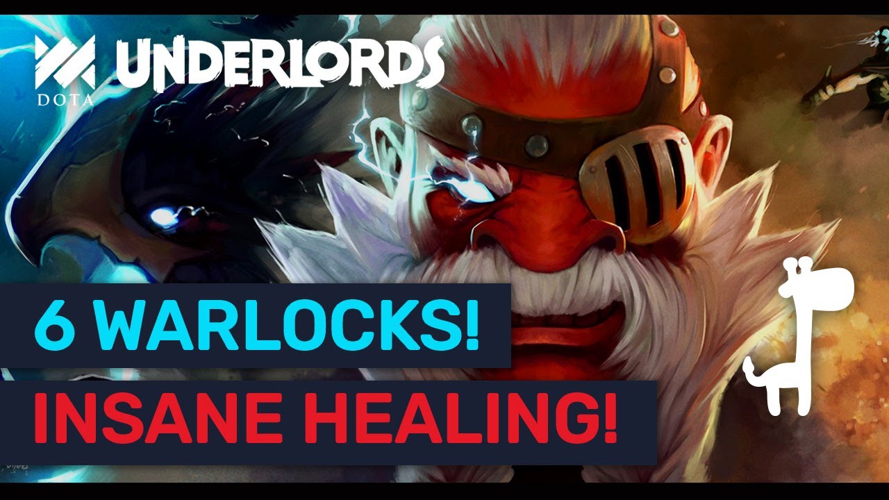 6 WARLOCKS Challenge! Insane Healing & Combos! | Dota Underlords - YouTube