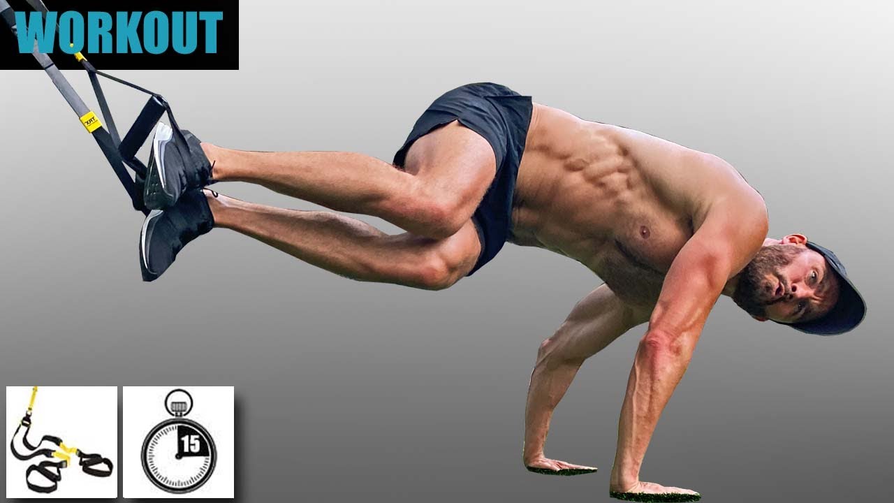 QUICK TRX / SUSPENSION TRAINER WORKOUT - ONLY 15 MINUTES - YouTube