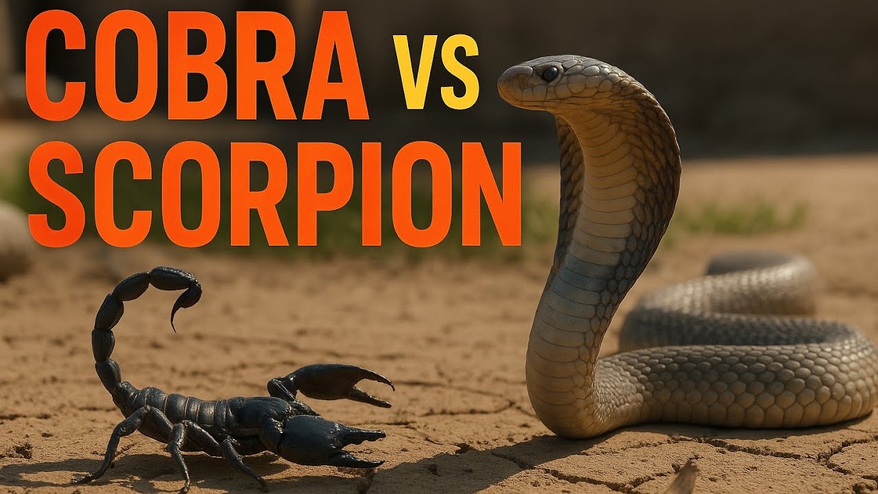 1. Cobra vs Scorpion – Deadly Desert Battle Caught on Camera - YouTube