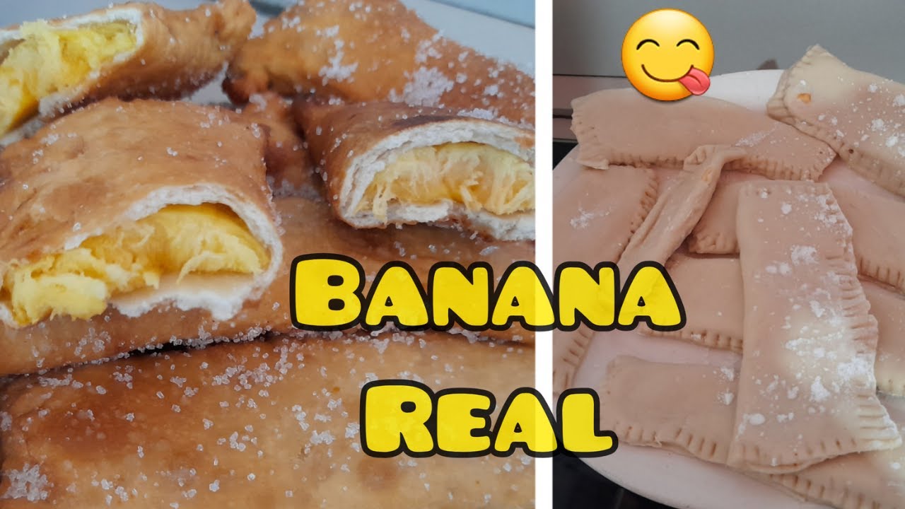 BANANA REAL SIMPLES E FÁCIL 😋 - YouTube