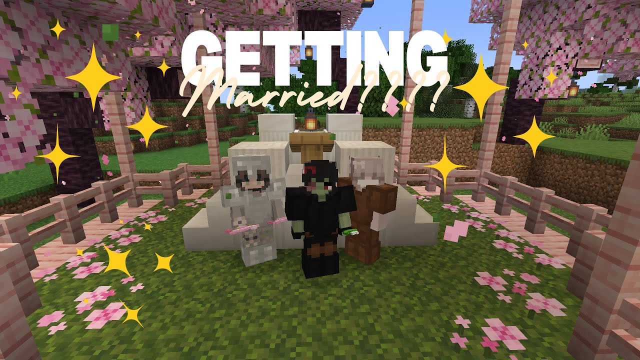 GETTING MARRIED IN MINECRAFT?!?! - YouTube
