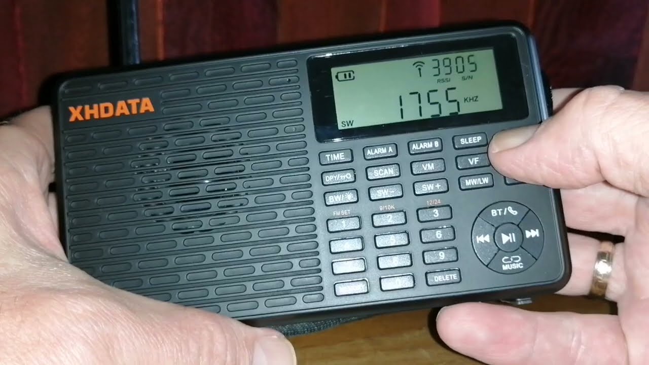 XHDATA D-109 loves spurious signals! - YouTube