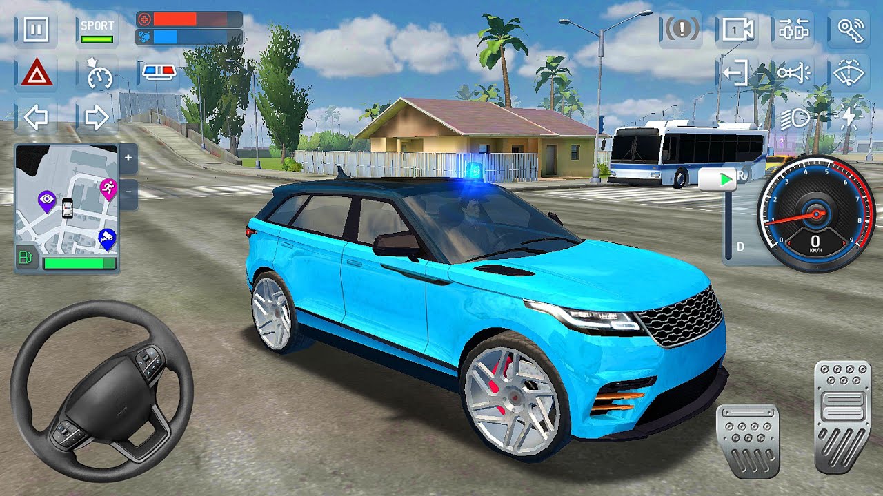 Range Rover Sivil Polis Arabası Sürüş Oyunu - Police Sim 2022 - Android ...