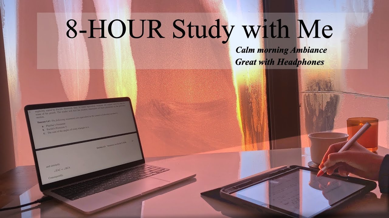 8 Hour Study with Me || Mindful Studying @PW-NEETWallah - YouTube