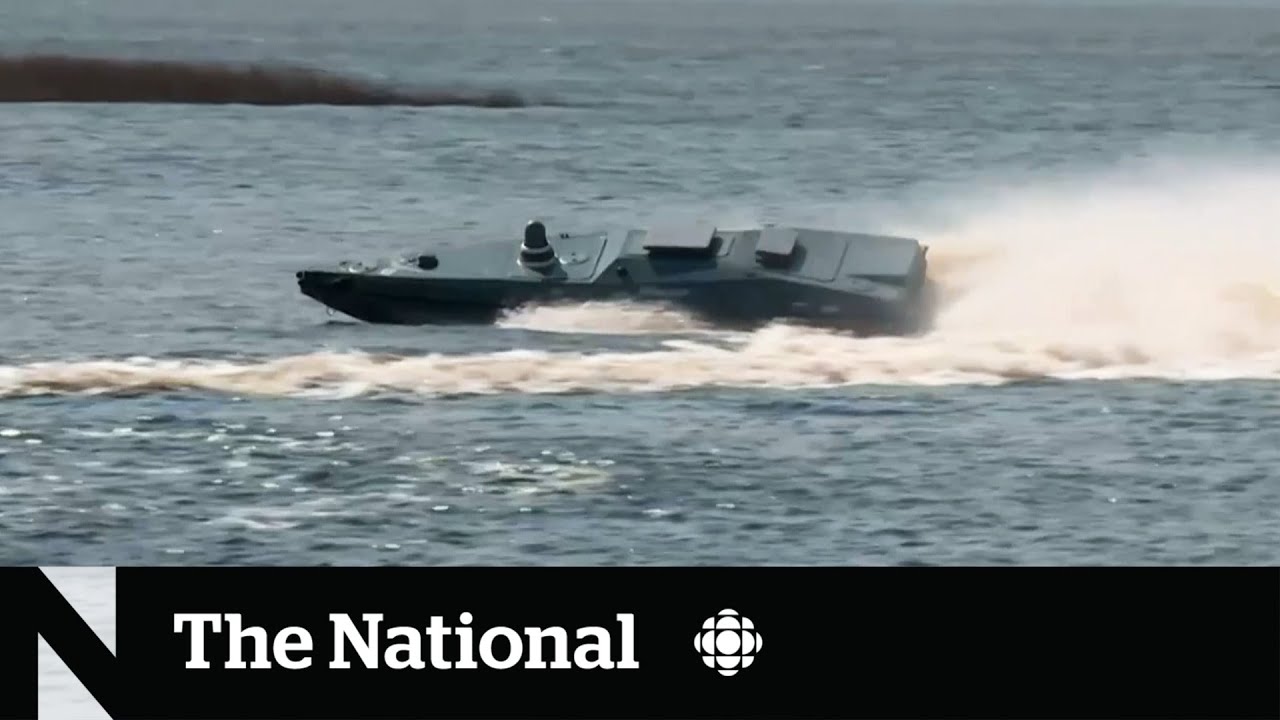 How sea drones and AI are reshaping naval warfare - YouTube