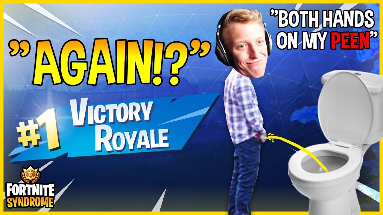 TFUE WINS WHILE TAKING A PEE **AGAIN**! - Fortnite Moments #154 - YouTube