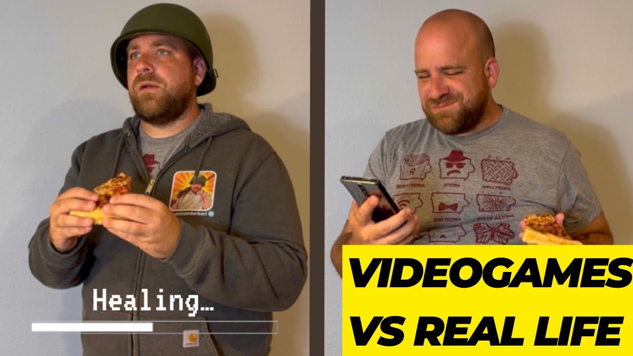 Videogames vs Real Life - YouTube