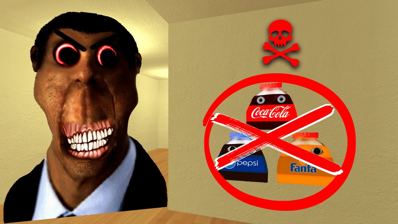 Angry Obunga Wants Me To Kill Pepsi, Fanta And Cola| Nextbots Garry's ...