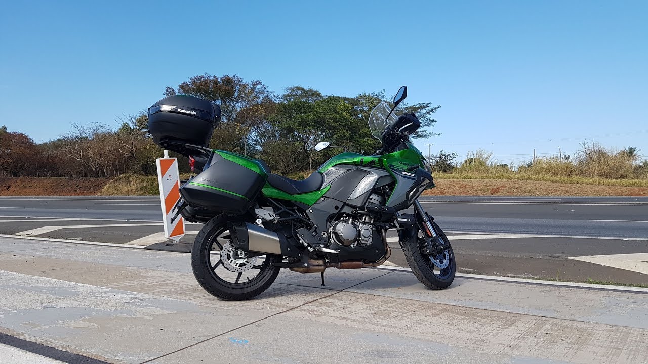 KAWASAKI VERSYS 1000 GT 2020 NA ESTRADA - YouTube