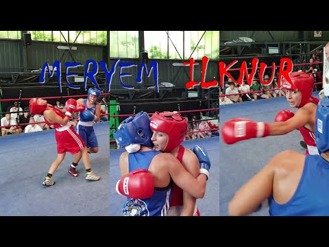 🔴 ILKNUR  🥋🥊🔥 🔵 MERYEM 🥊#shorts