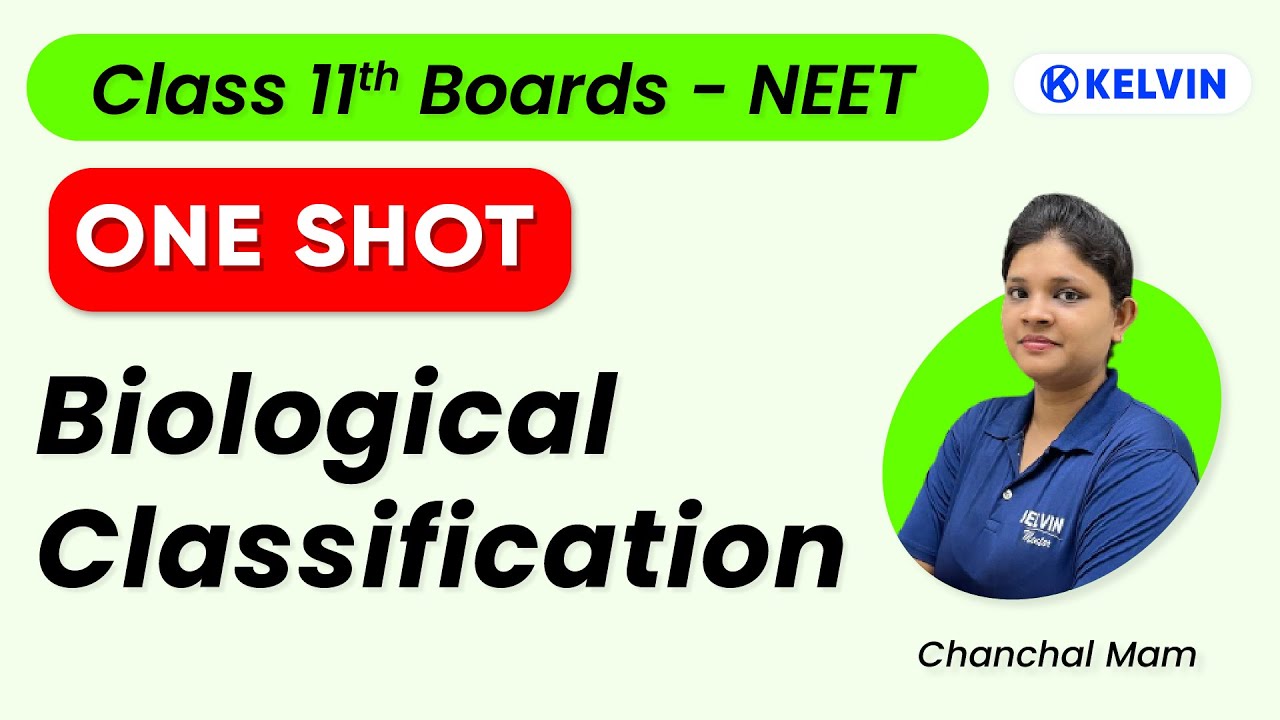 Biological Classification Chapter in One Shot | Class 11 Biology NCERT ...