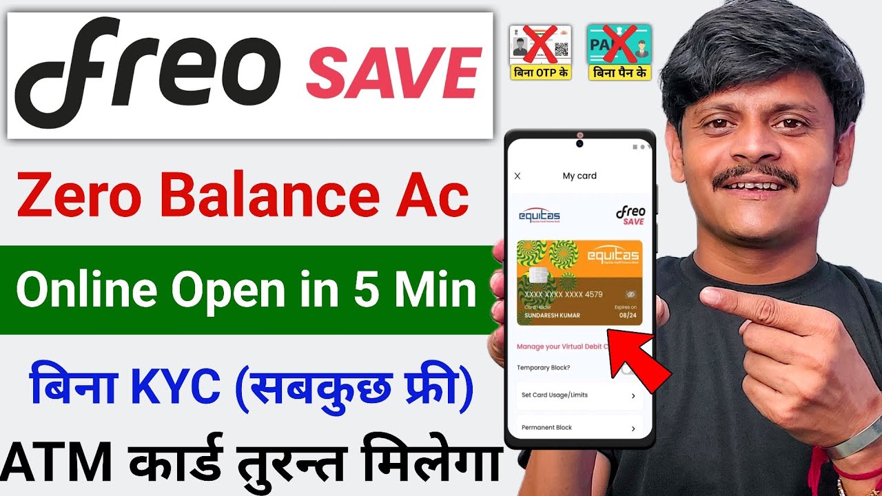 freo save zero balance account online opening | best zero balance ...