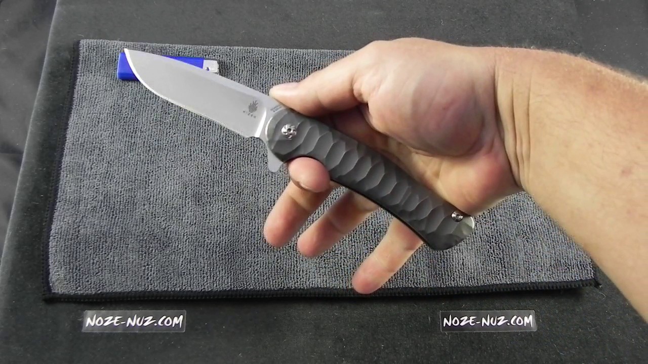 KI5466A2 Kizer Dukes Framelock - YouTube