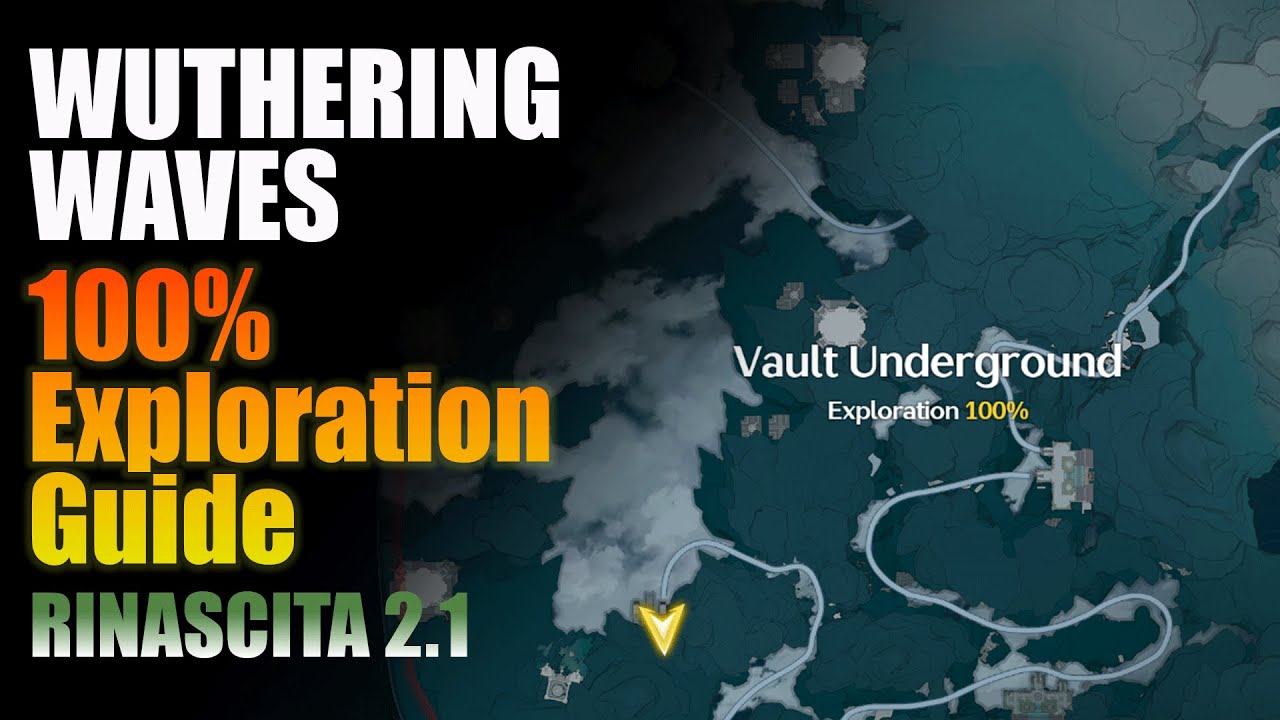 100% EXPLORATION GUIDE | UNDERGROUND VAULT NEW AREA | V 2.1 | RINASCITA ...