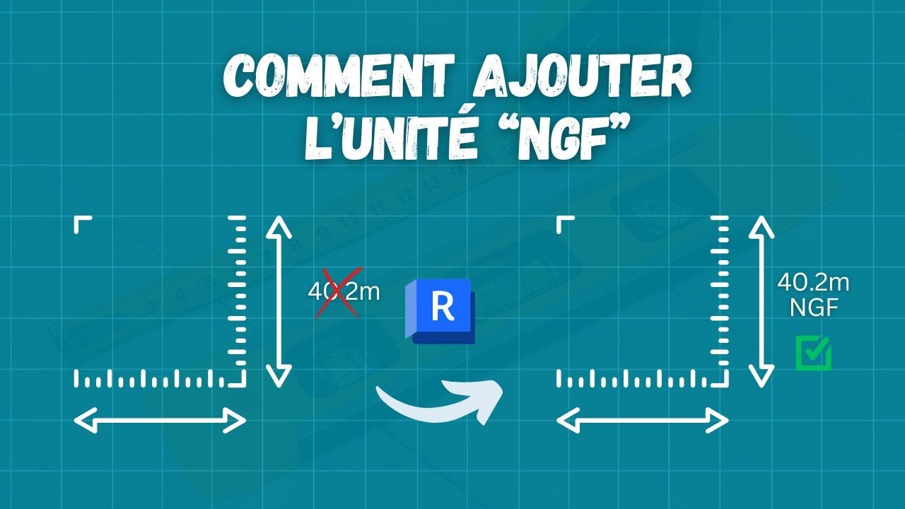 Comment mettre NGF devant l’altimétrie des niveaux - YouTube