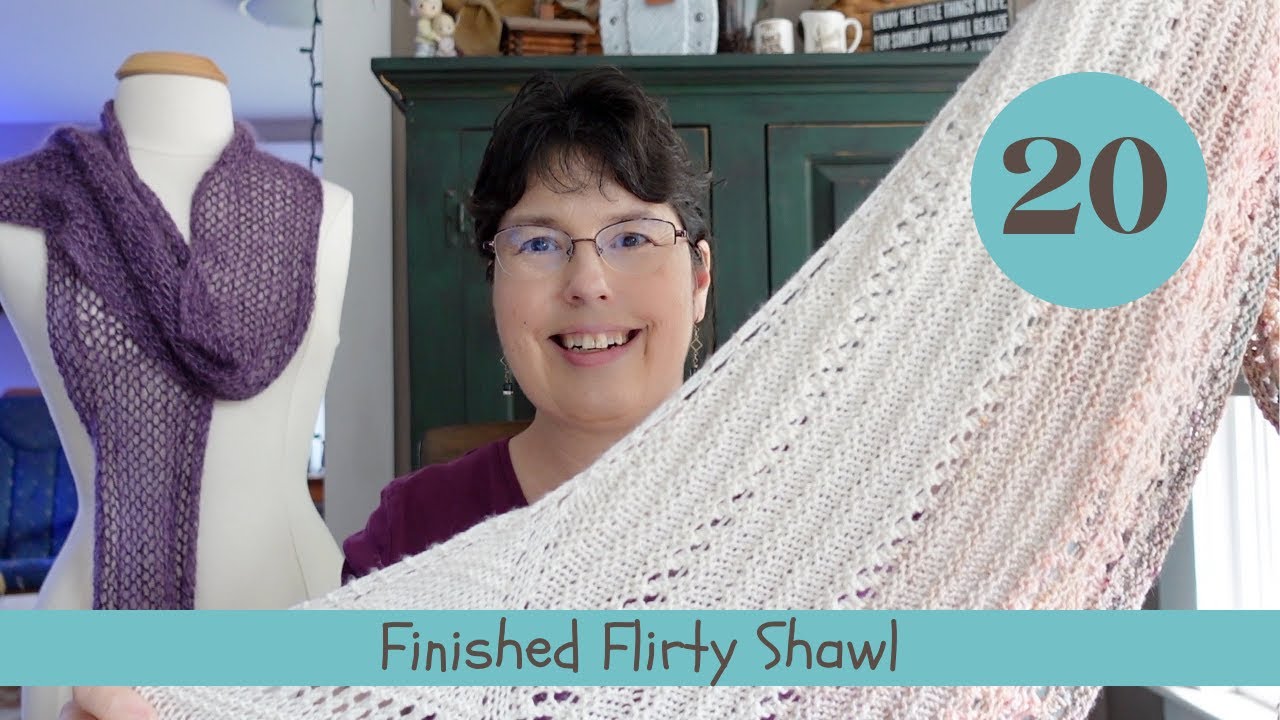 Episode 20 Michelle’s Fiber Studio Podcast | Finished Flirty Shawl ...