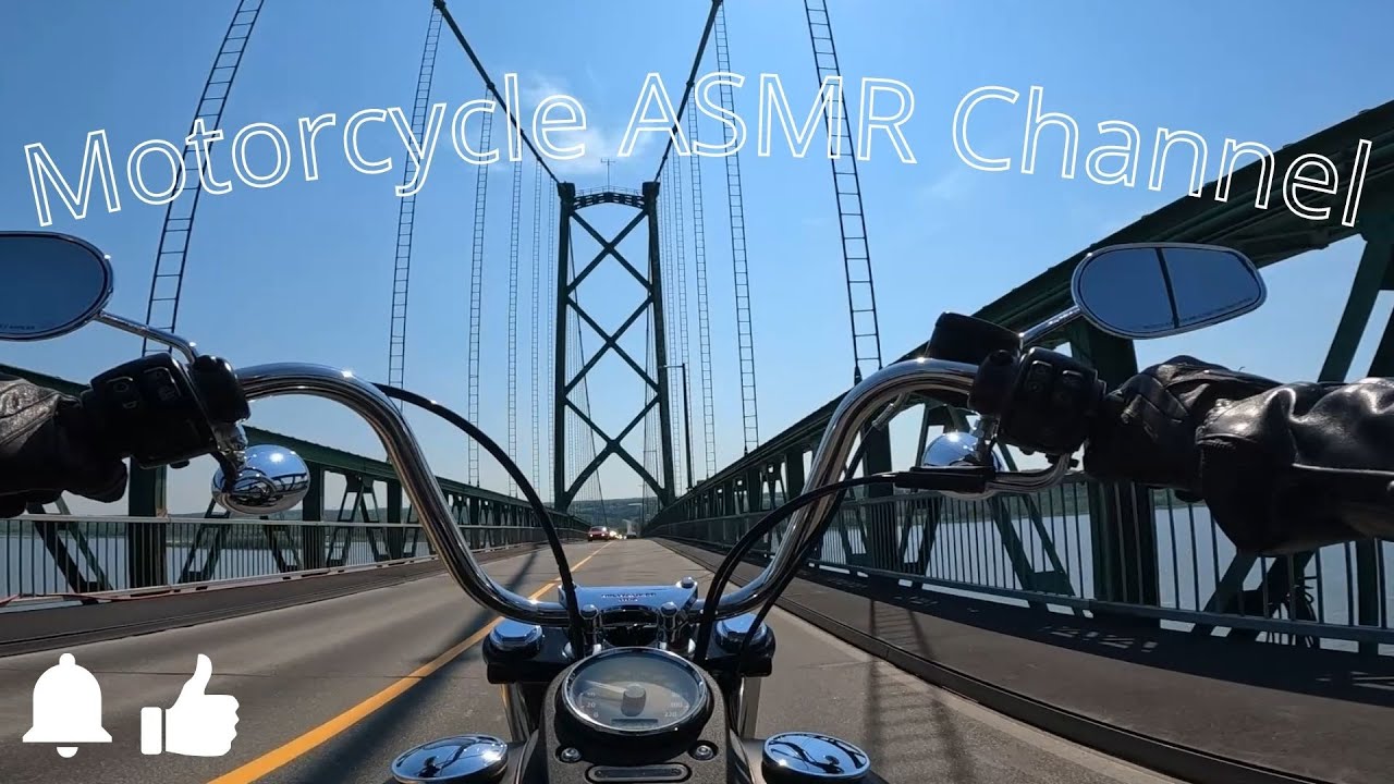 ASMR | Motorcycle - Harley Davidson Street Bob - Summer Day - YouTube