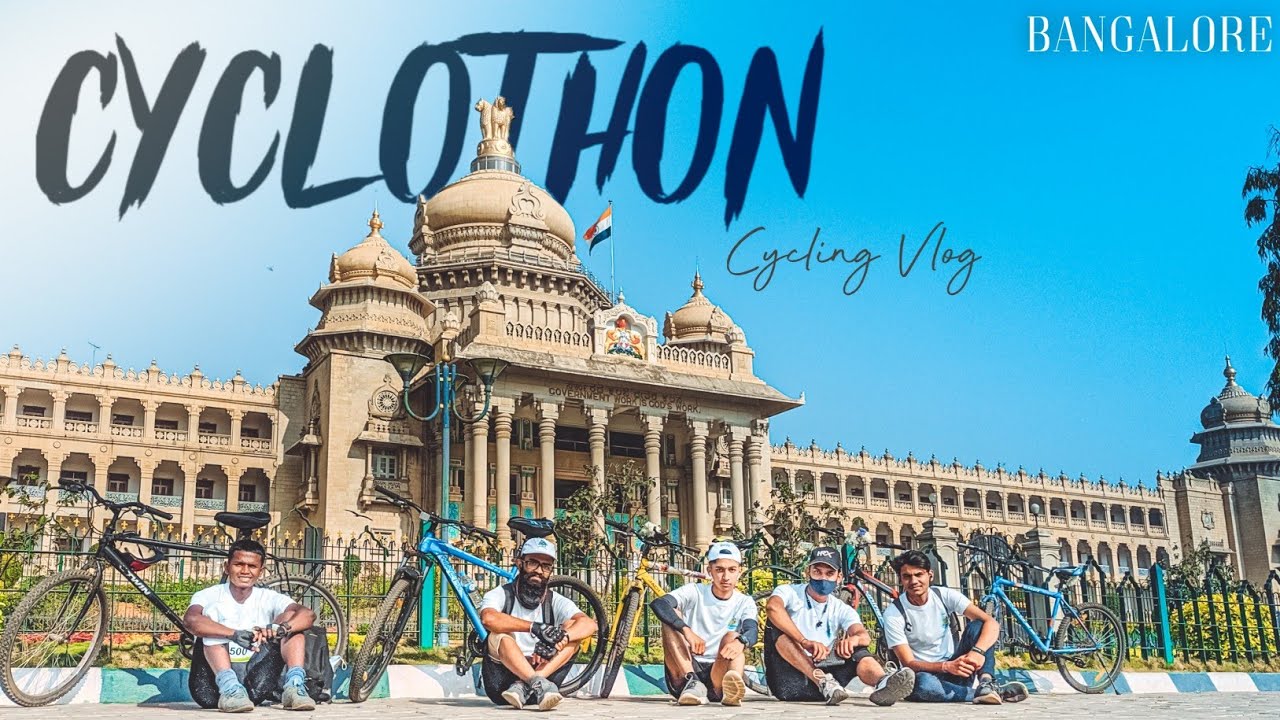 Cyclothon rally at Kanteerava Stadium , Cycling vlog 2021 - YouTube