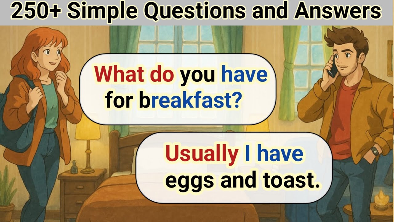 250 Easy English Dialogues For Beginners - Start Speaking Today - YouTube