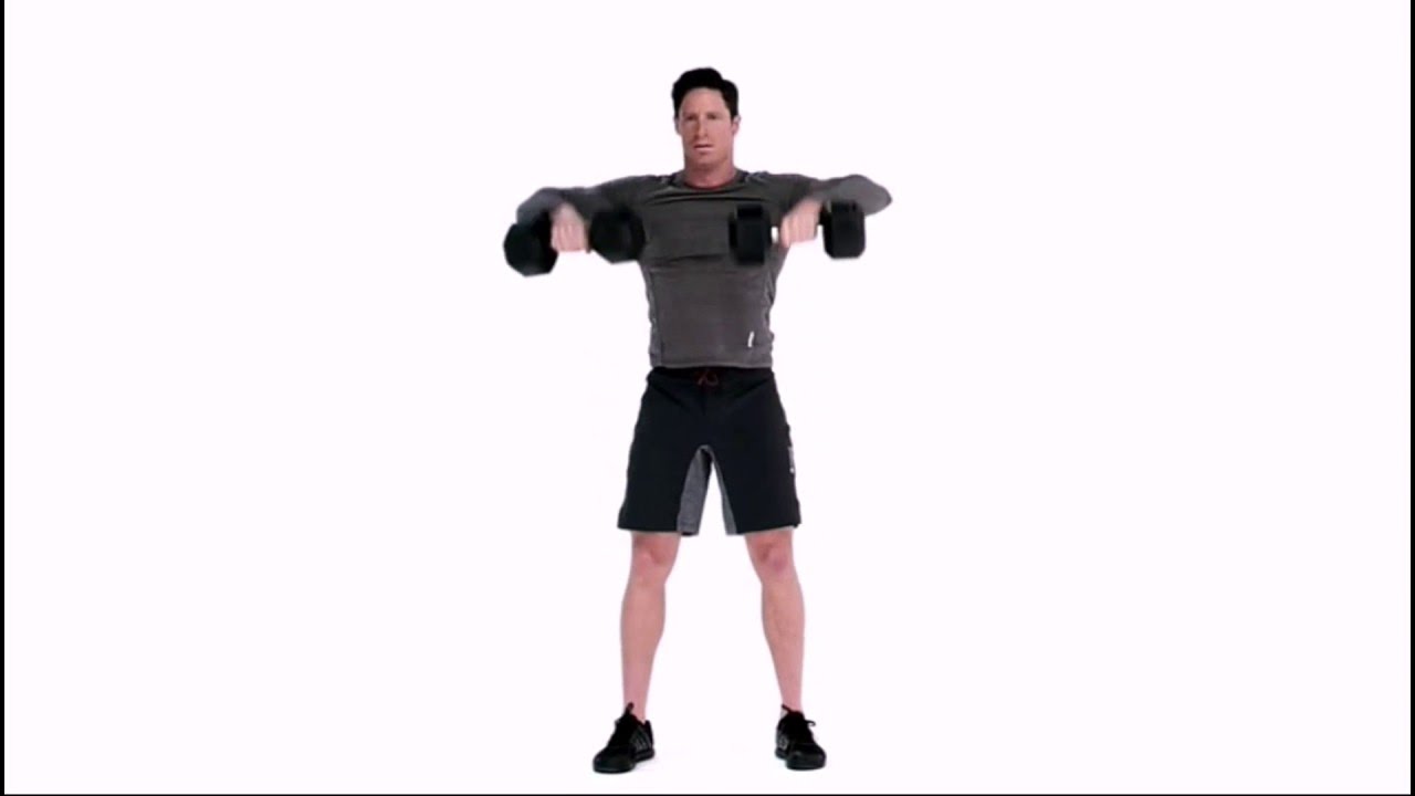 Dumbbell Hang Pull Exercise - YouTube