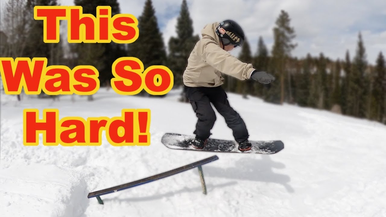 I Learned the Hardest Rail Trick in Snowboarding! - (Season 4, Day 122 ...