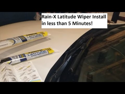 Inspiring Rain X Latitude Wipers Install Pictures
