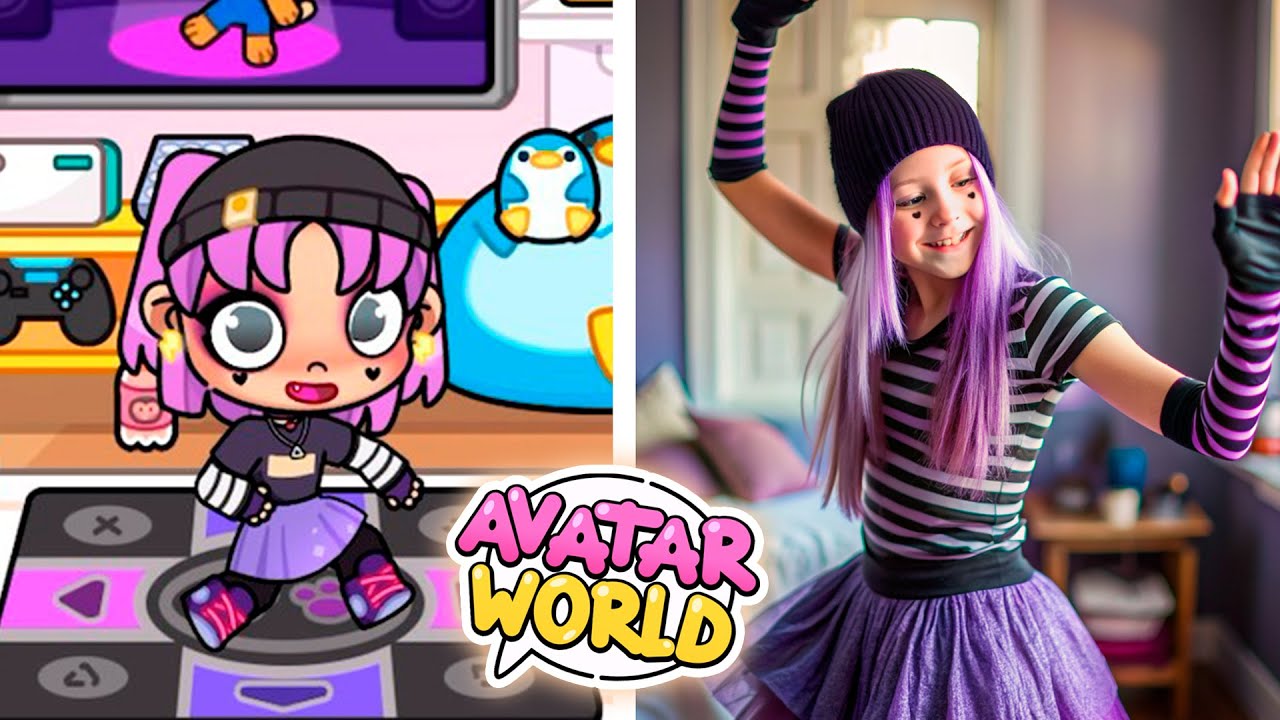 AVATAR WORLD IN REAL LIFE 😱 NEW CHARACTERS! - YouTube