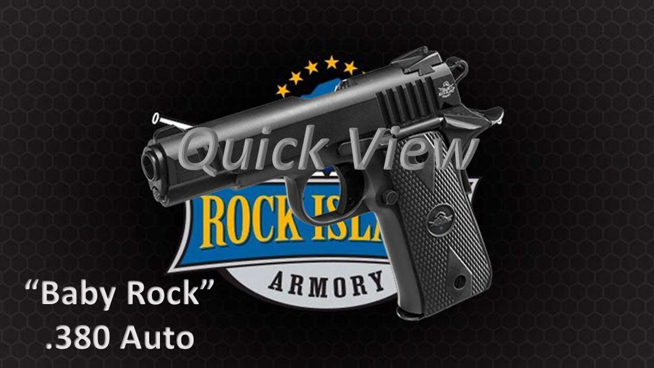 Rock Island Armory "Baby Rock" Quick View - YouTube