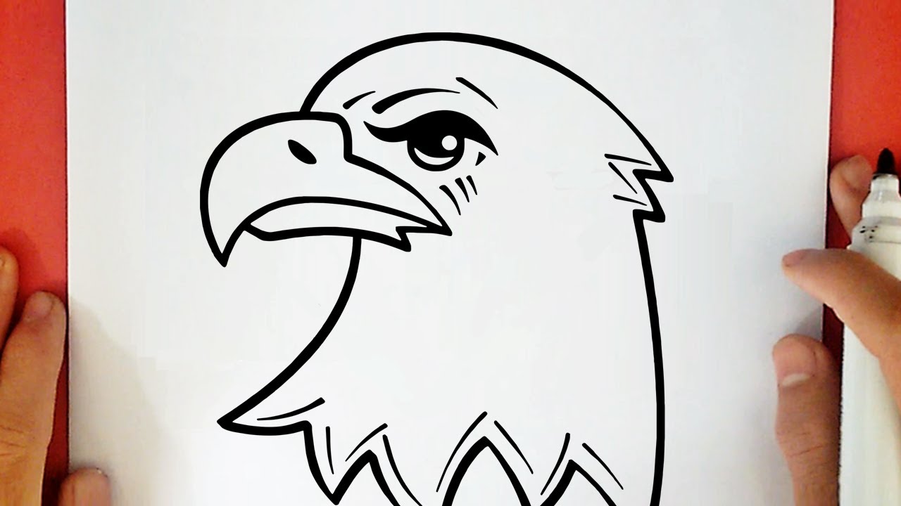 HOW TO DRAW A BALD EAGLE - YouTube