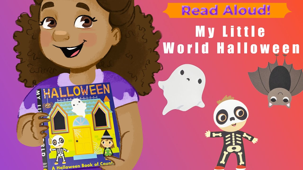 🎃 🧮 Halloween Counting Book Read Aloud | MY LITTLE WORLD HALLOWEEN | By ...
