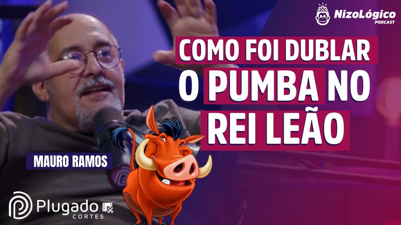 A DISNEY MUDOU A MINHA VIDA, MAURO RAMOS CONTA DETALHES SOBRE DUBLAR O ...