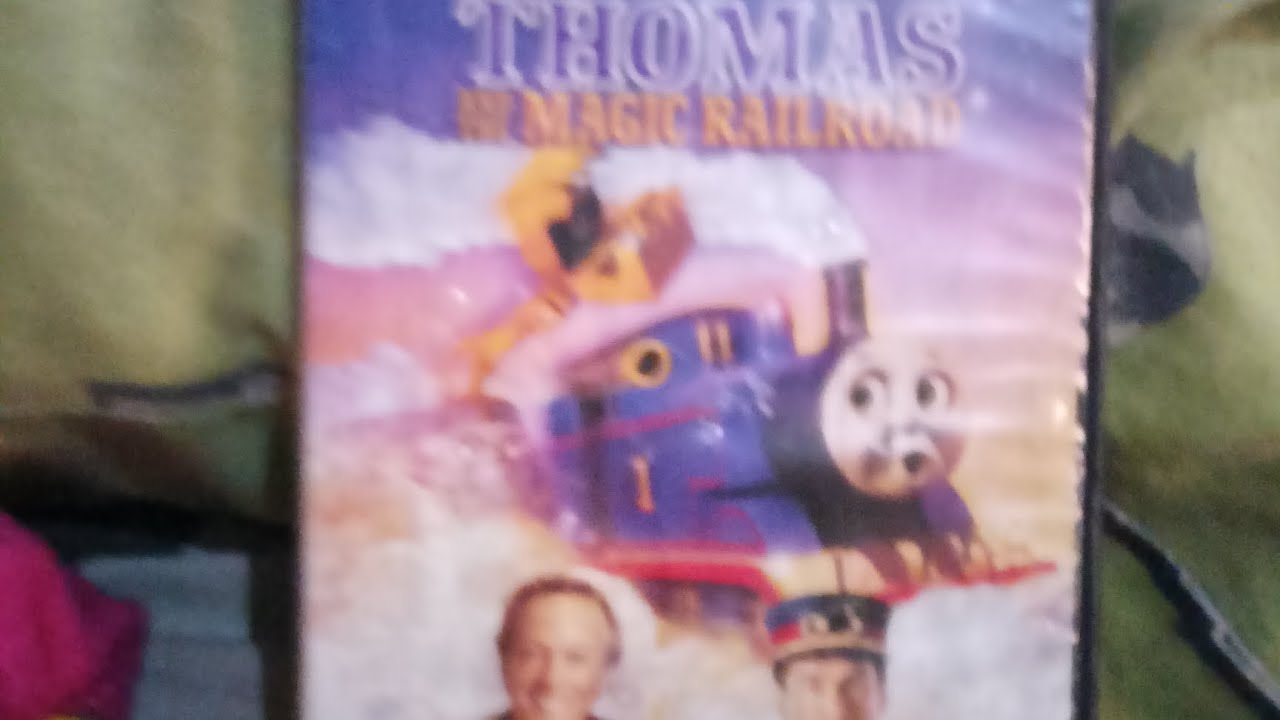 thomas and the magic railroad dvd opening dvd player - YouTube