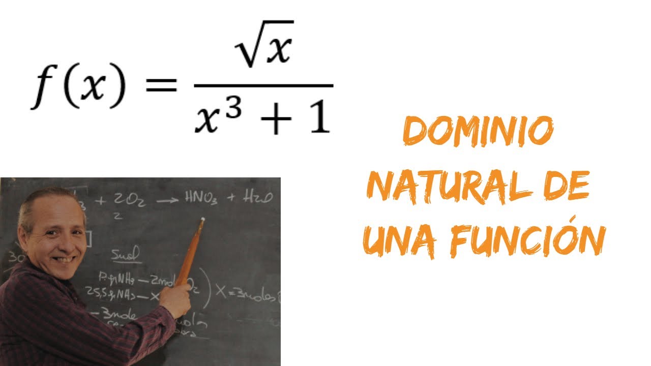 Dominio Natural de una Función - YouTube