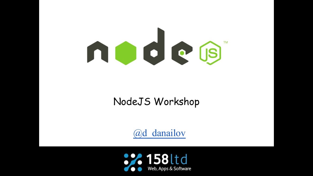 Nodejs Workshop - YouTube