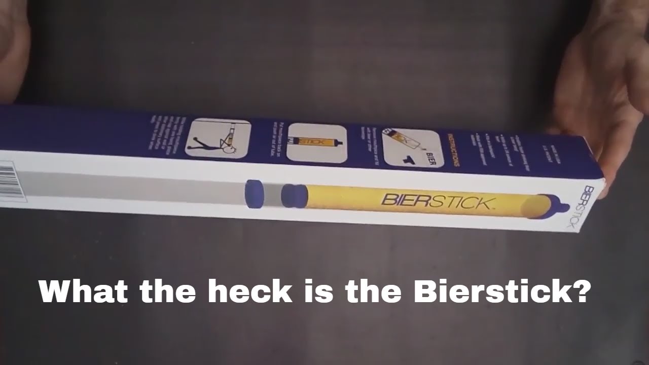 What the heck is the Bierstick? Bierstick Unboxing - YouTube