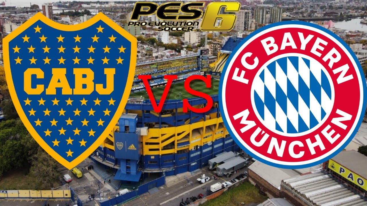BOCA JRS VS BAYERN MUNICH || AMISTOSO || PES 6 - YouTube