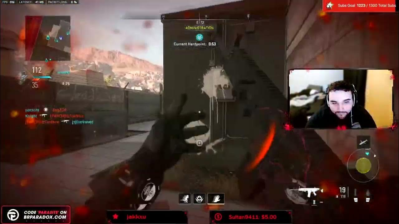 Parasite LOCKS In For Ranked Play FLAWLESS Hardpoint Attempt! - YouTube