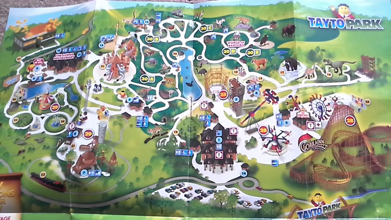 Tayto Park Map